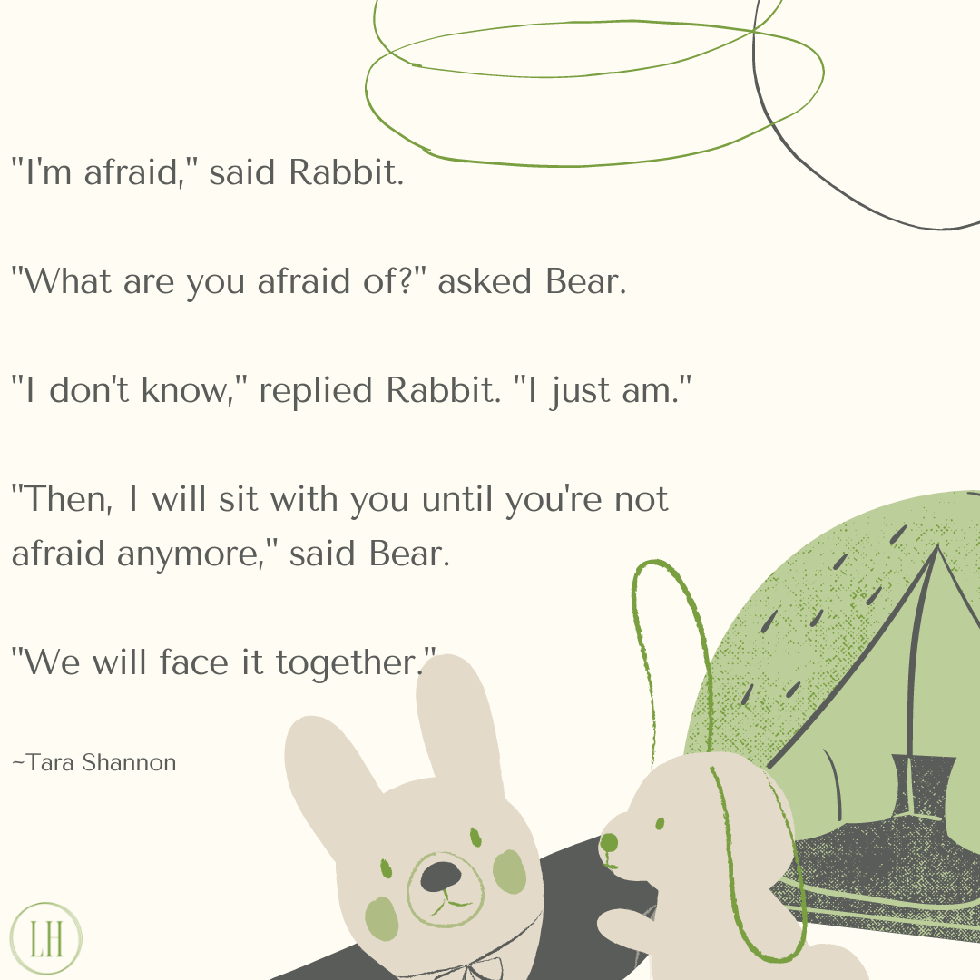 Rabbit And Bear - Lisa Haines LLC