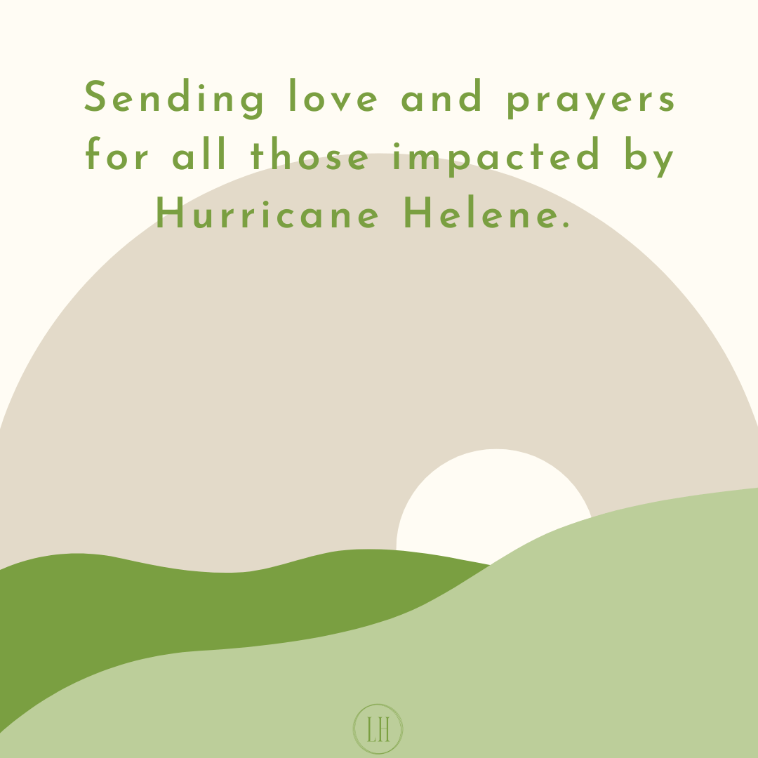 Prayers For Hurricane Helene - Lisa Haines LLC